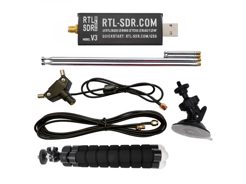 RTL-SDR Blog R820T2 RTL2832U 1PPM TCXO SMA Software Defined Radio with ...