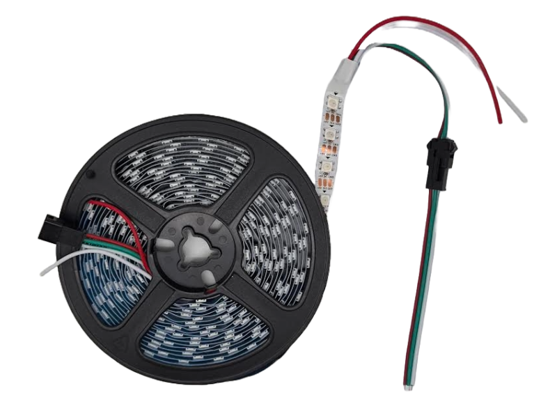 SMLight RGB LED strip 5m – 5-24V with 4-pin connector hos Loh ...