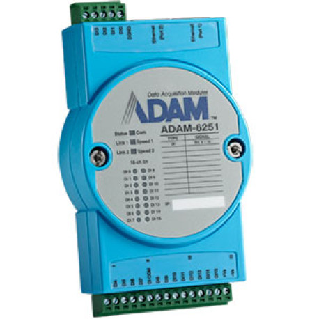 Advantech ADAM 6251 - 16 ch Digital IN hos Loh Electronics AB