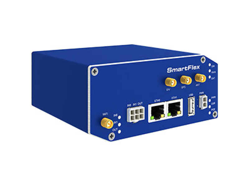 B+B SmartFlex 4G LTE Router WiFi PoE PD metall hos Loh Electronics AB