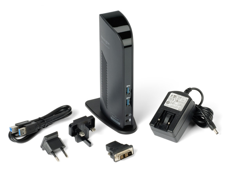 Kensington USB 3.0 Dual Docking Station hos Loh Electronics AB