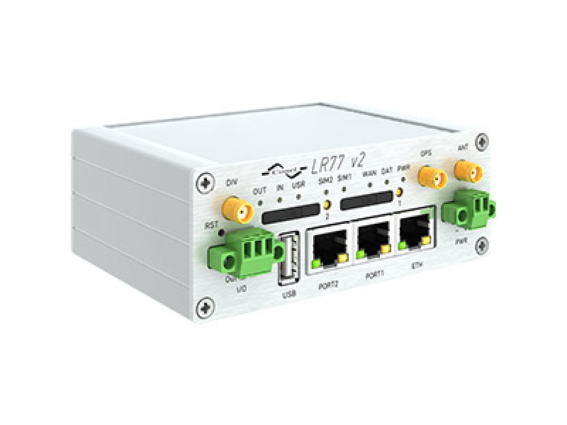 B+B SmartWorx LR77 4G LTE Router Full metall hos Loh Electronics AB