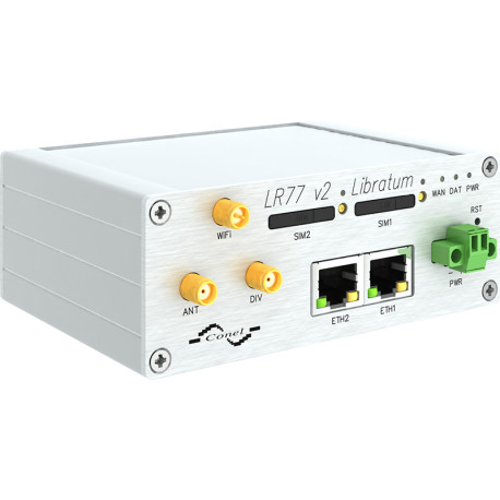 Conel LR77 Libratum 4G LTE Router WiFi metall hos Loh Electronics AB