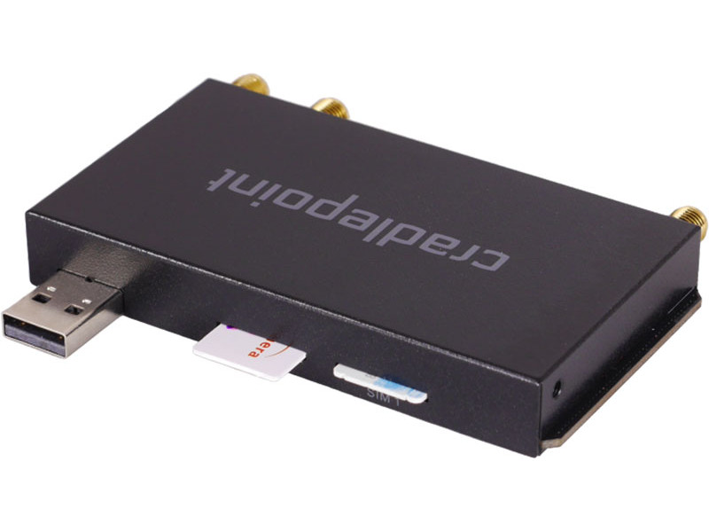 Cradlepoint add 4G LTE modem for AER2100/3100 hos Loh Electronics AB