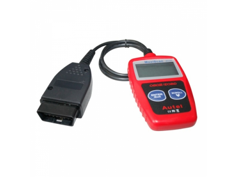 MaxiScan MS309 handhållen OBDII läsare/återställare hos Loh Electronics AB